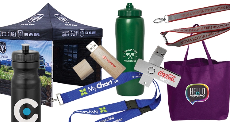 Tradeshow Giveaways & Promotional Conference Signage Canada