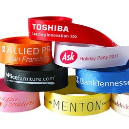 Custom logo ribbon store
