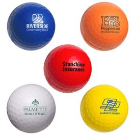 Custom Printed Golf Ball Stress Relievers Available at Low Prices