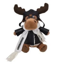 Custom Logo Max Moose 6" Pilot Plush | Free Artwork