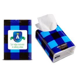 Mini Tissue Packets Custom Printed | Free Mock-ups Available