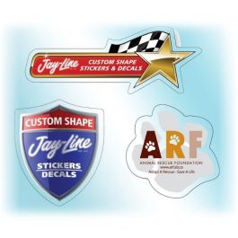Custom Shape Roll Stickers Made in Canada at Great Prices