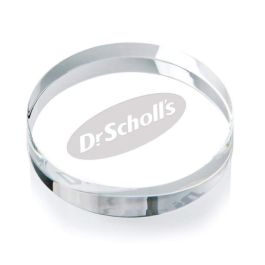 Custom Branded Round Paperweights | Fast Production & Low Prices