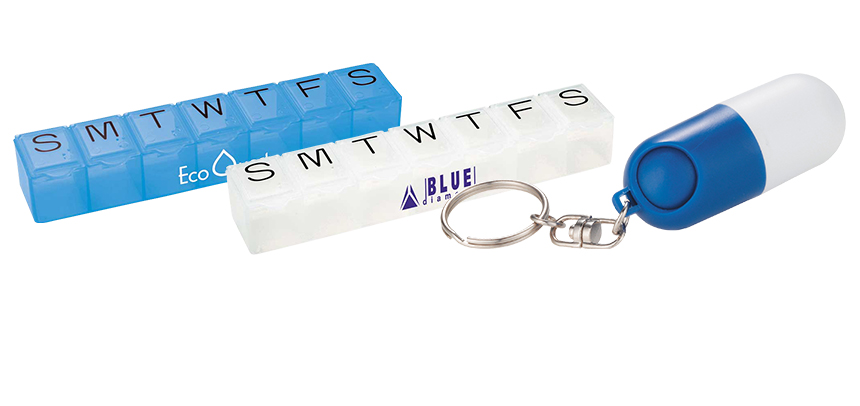 Custom Branded Pill Boxes & Company Logo Pill Cases