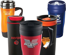 Custom Branded Travel Mugs | Printed Travel Mugs from Dynamic Gift