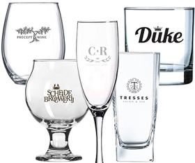 Canadas #1 Custom Promotional Branded & Etched Glassware